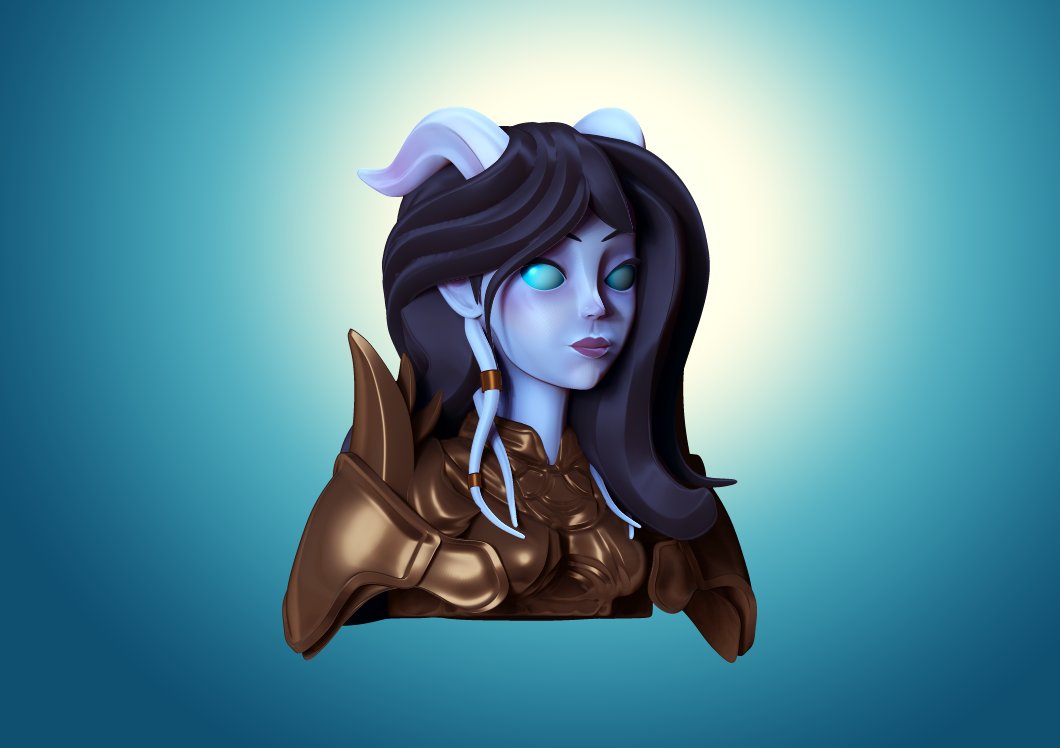 ArtStation - Draenei fan art