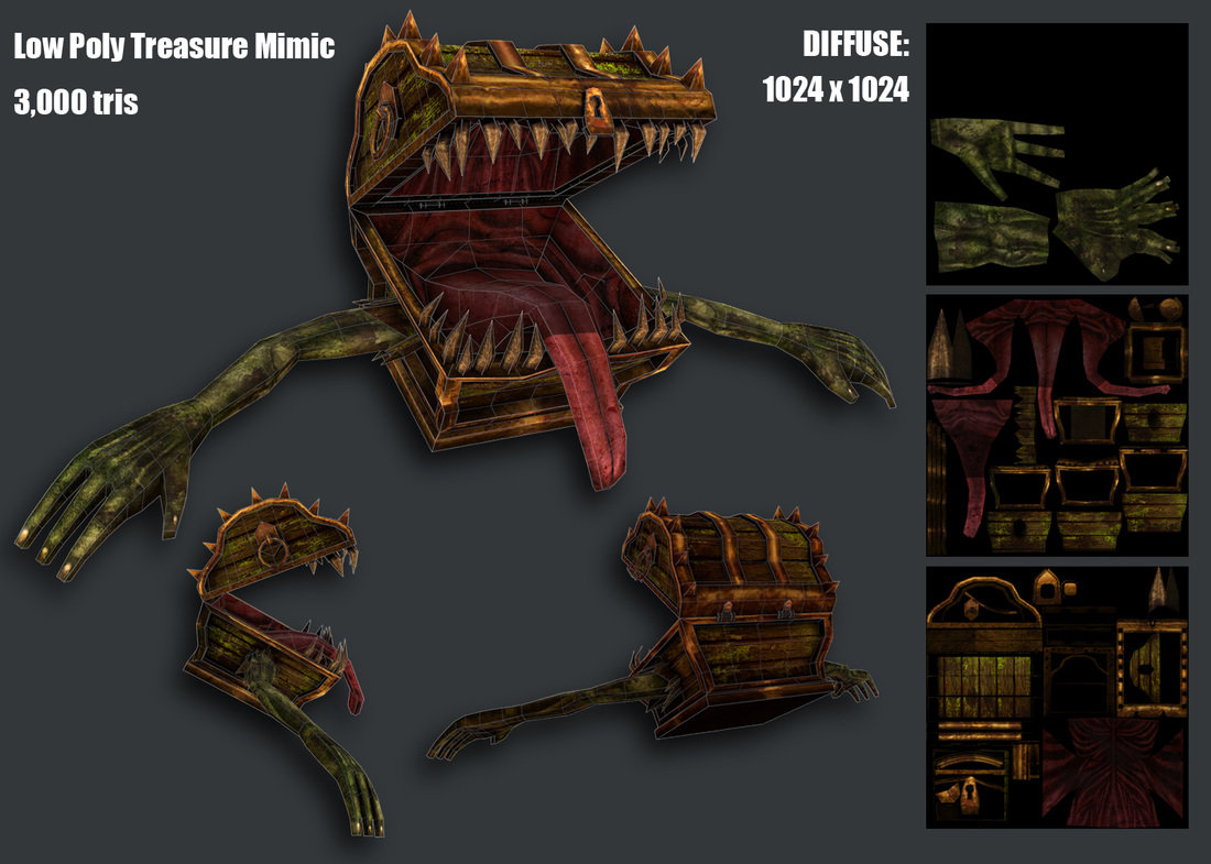 ArtStation - Treasure Mimic