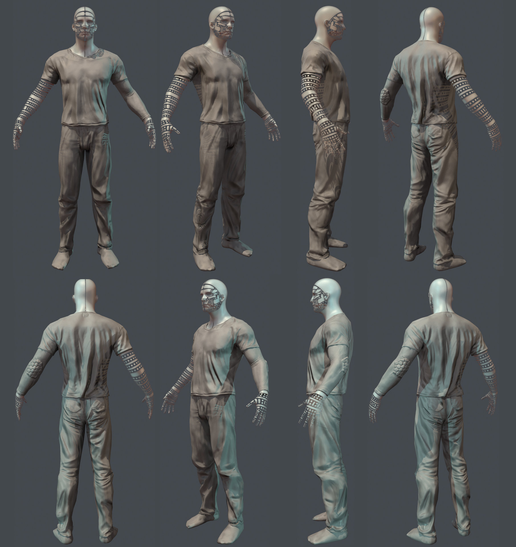 ArtStation - Cloth Folding practice
