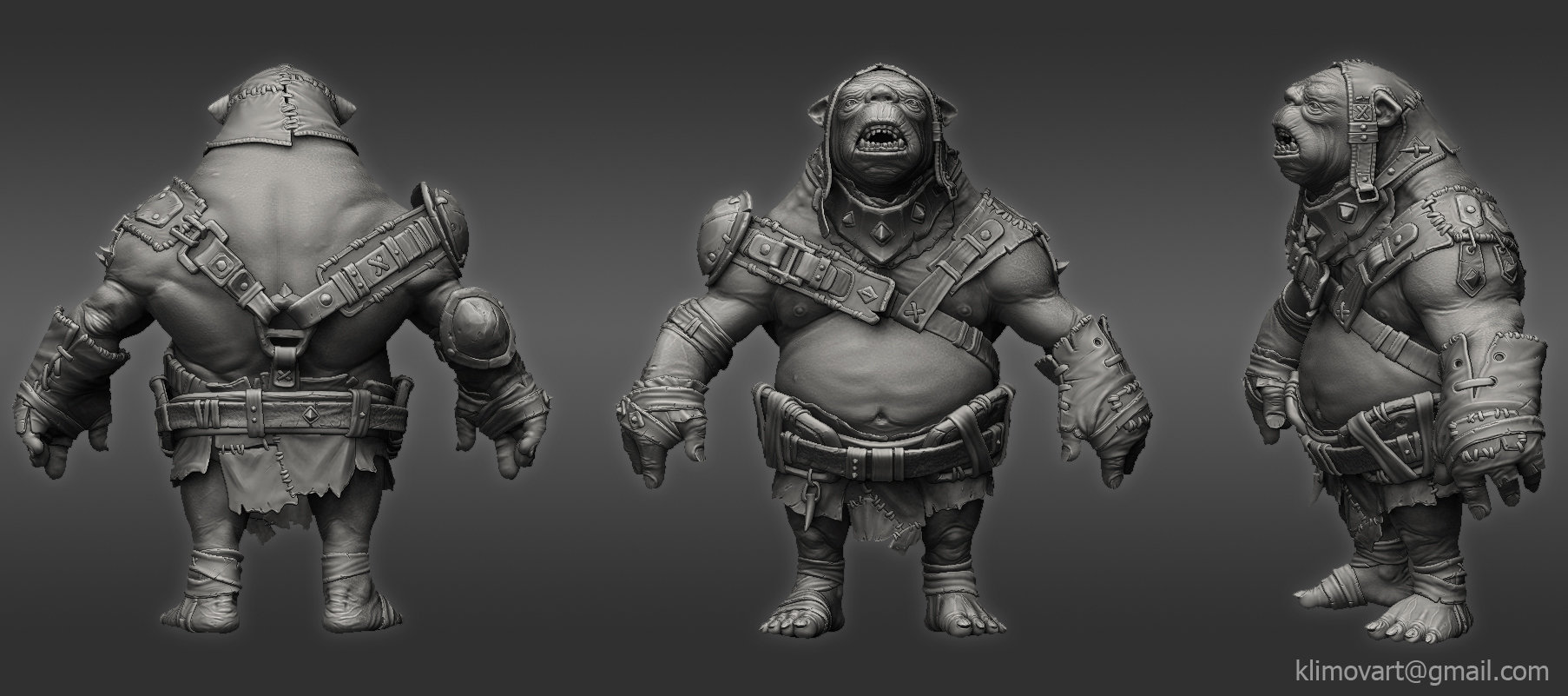 ArtStation - ogre_mini, Alex Klimov