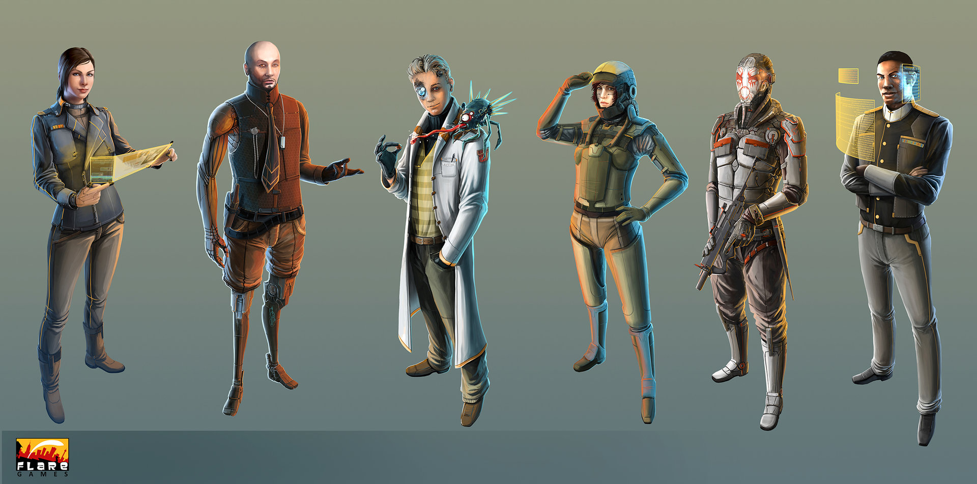 ArtStation - Infinite Void Characters