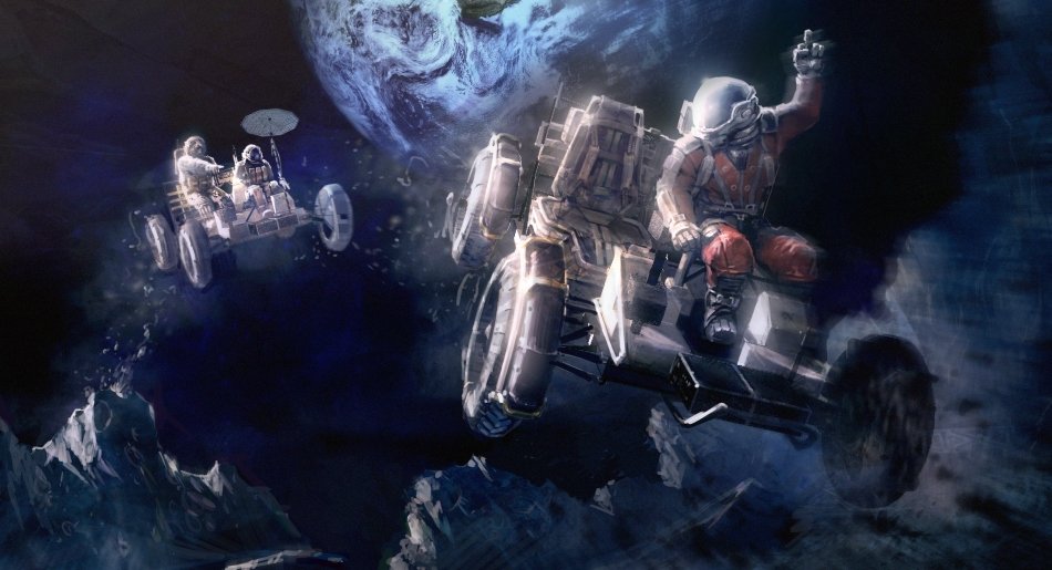 ArtStation - Moon Race