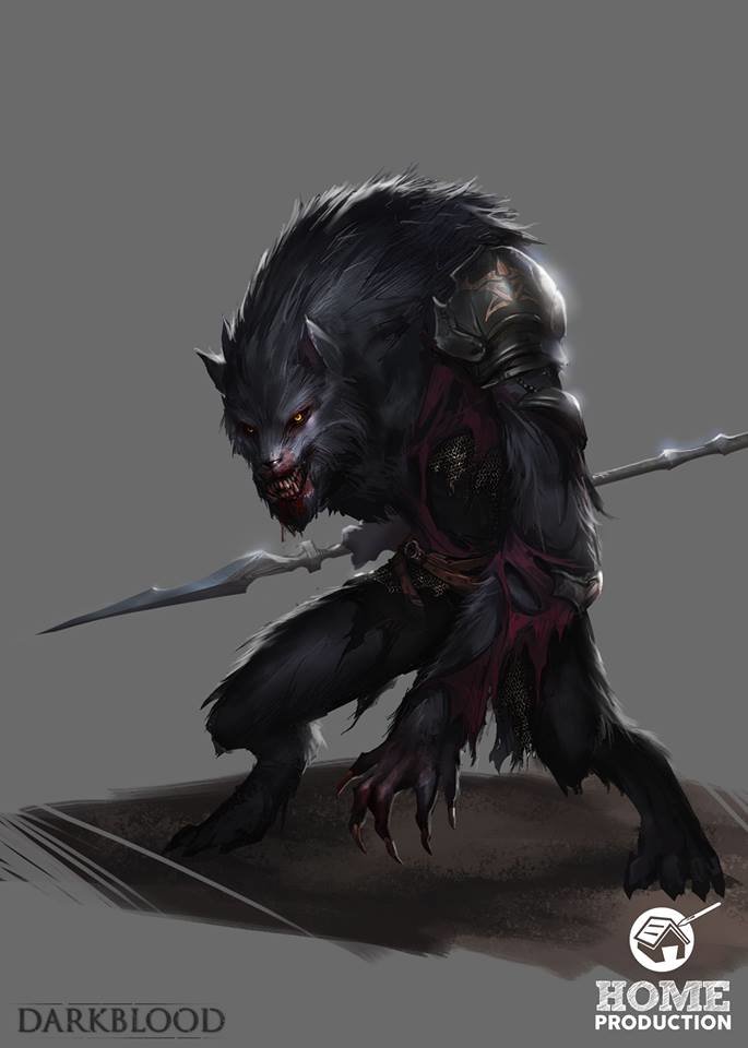 ArtStation - Werewolf Homunculus