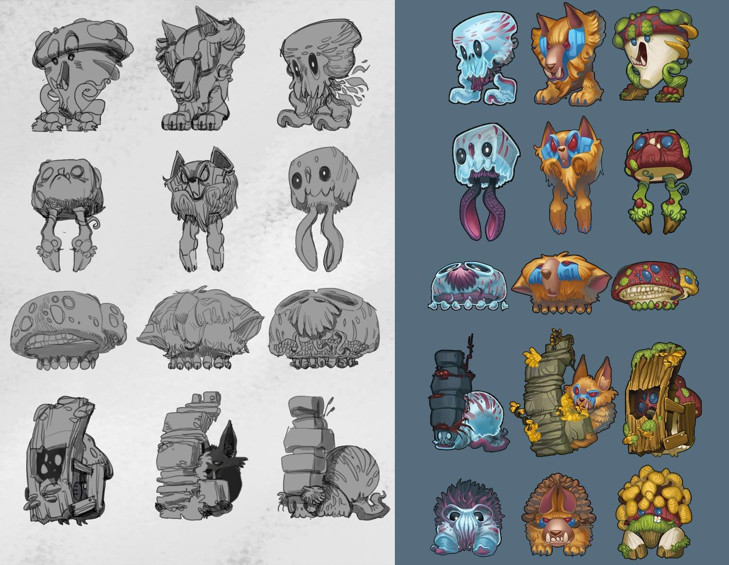 ArtStation - Enemy Designs