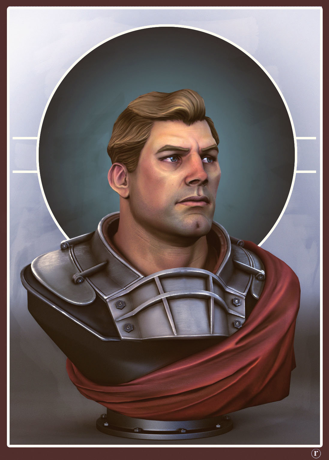 ArtStation - Hero Bust