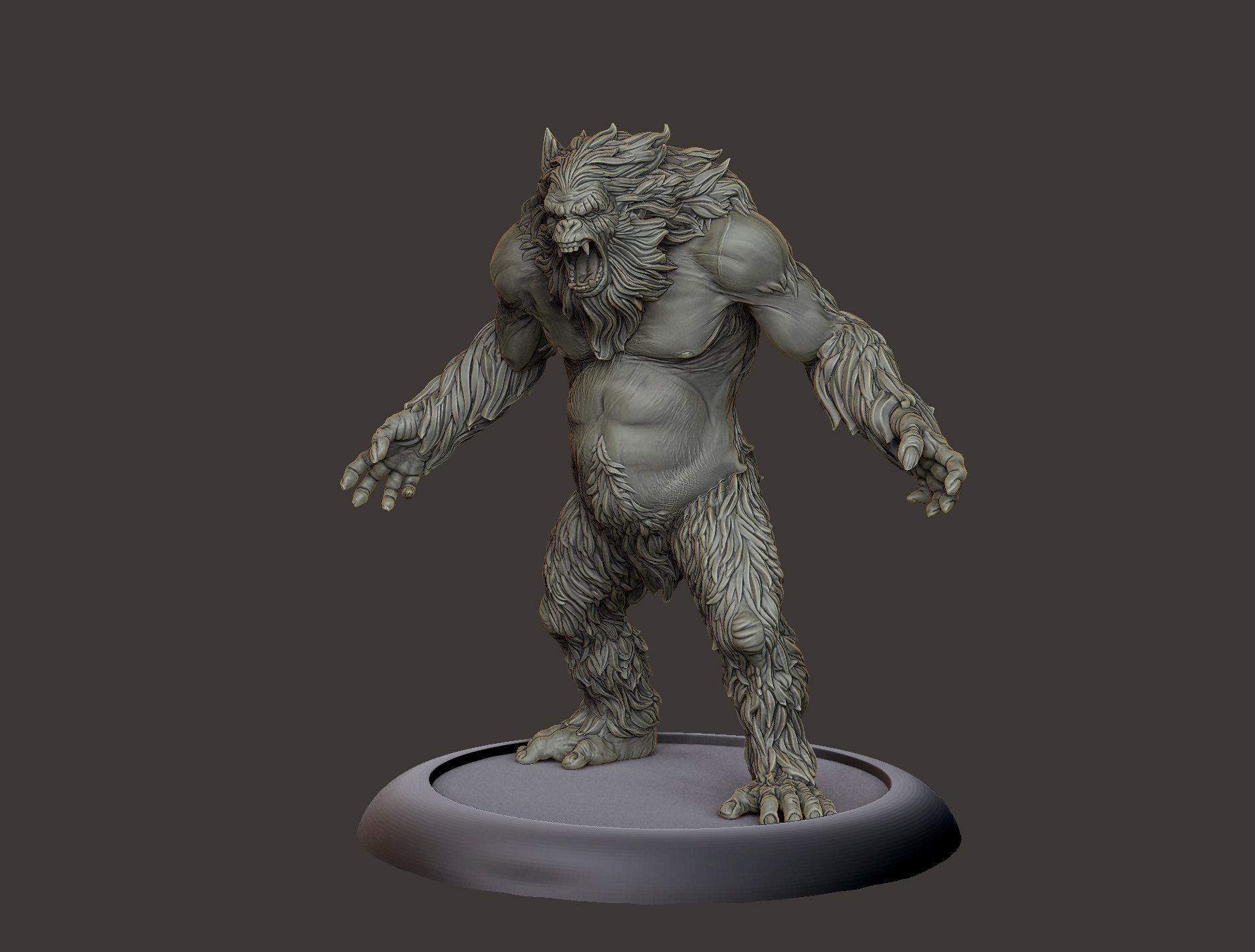 Laslo Forgach - "man-ape" for Conan game