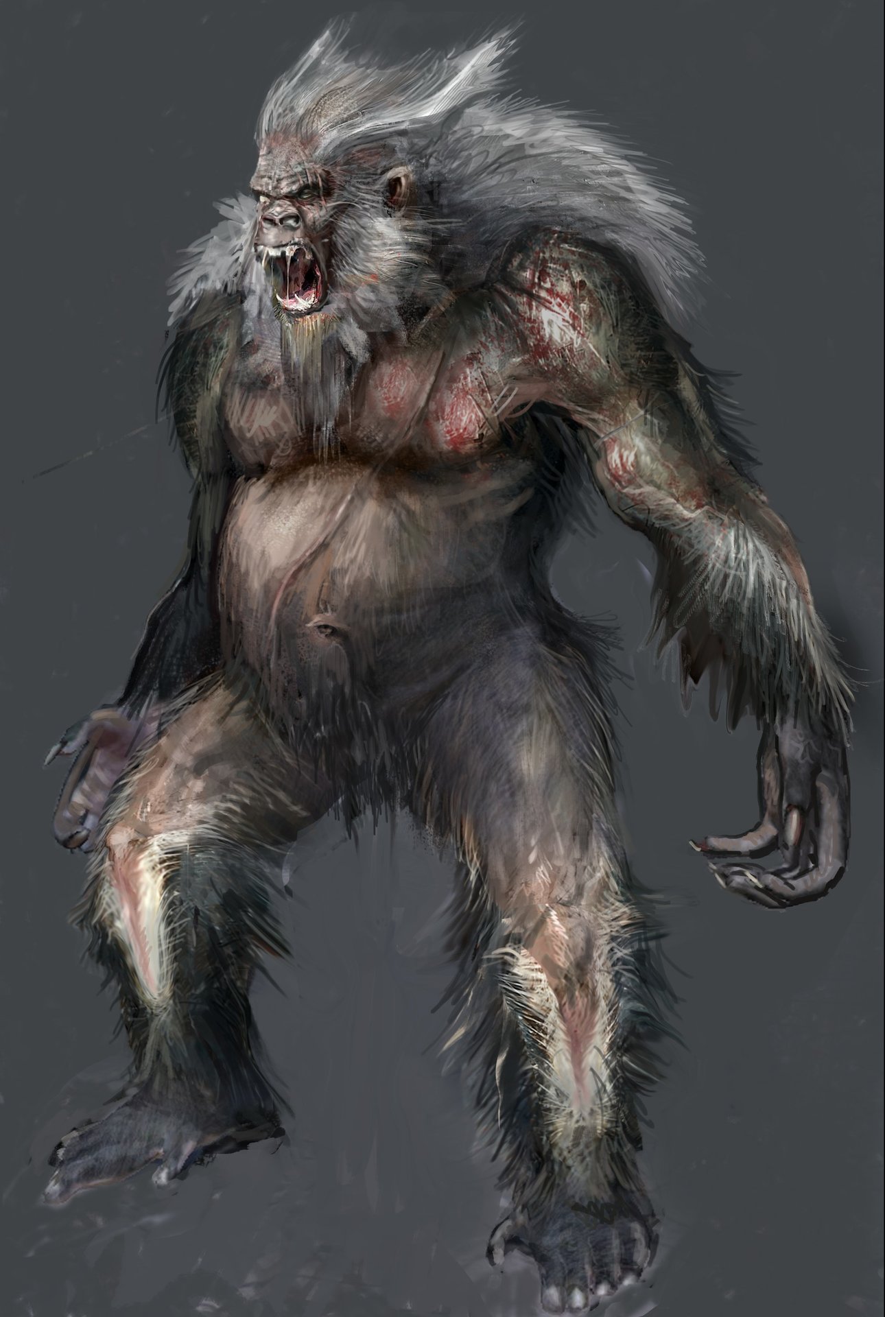 Laslo Forgach - "man-ape" for Conan game