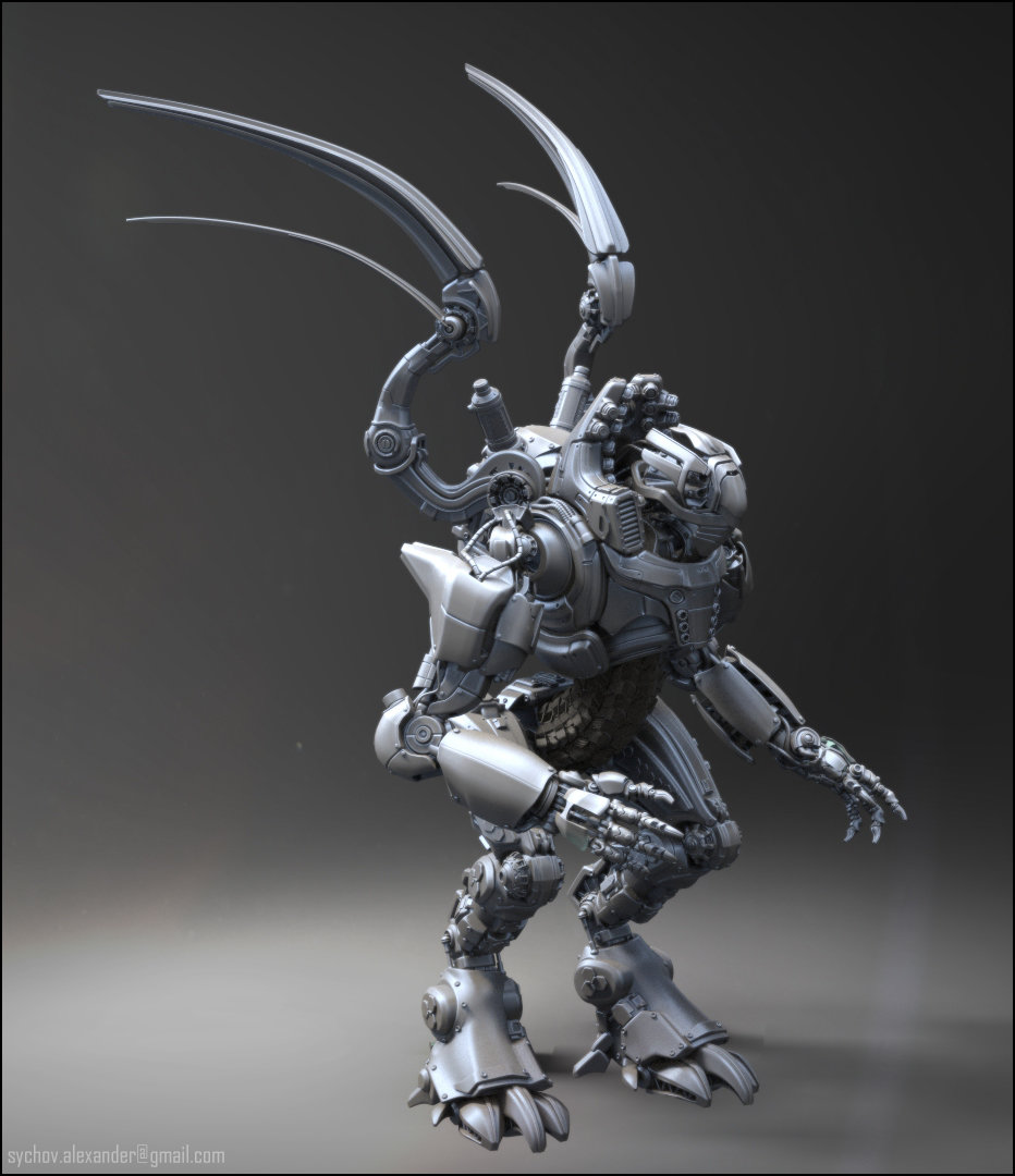 Oleksandr Sychov - Mech Recon Warrior REC-112