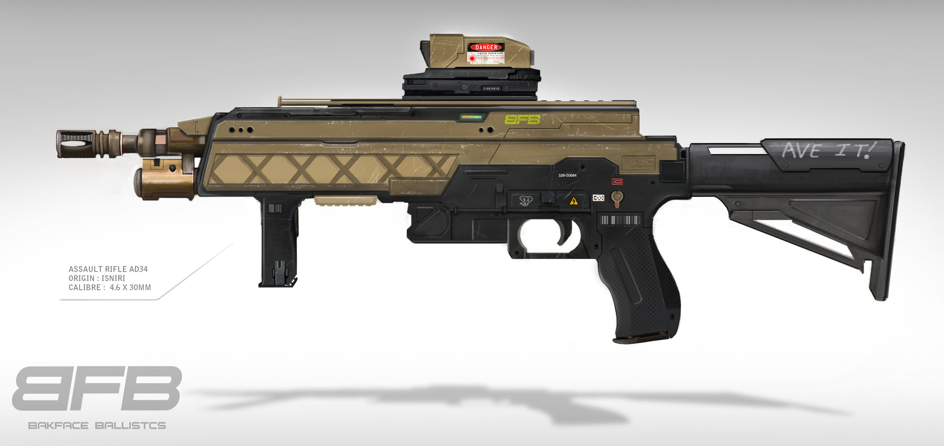 ArtStation - BFB Weapon , Robert Dempster