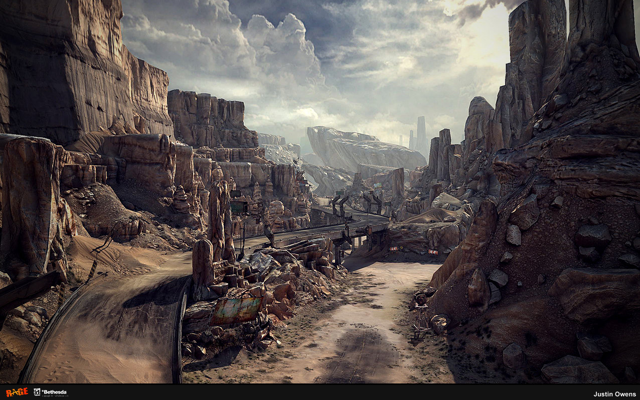 ArtStation - Rage - Wasteland 1