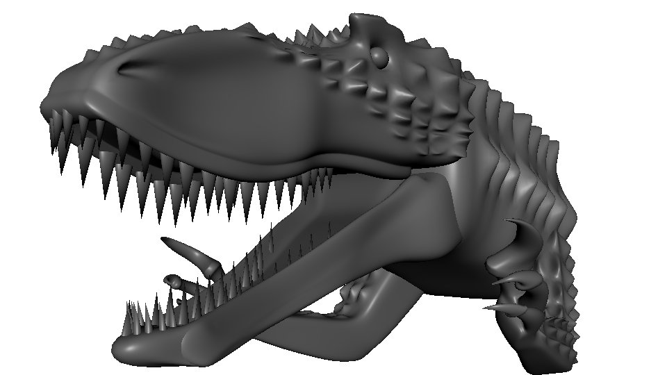 ArtStation - PERSONAL PROJECT: Diabolus Rex Bust w/arms