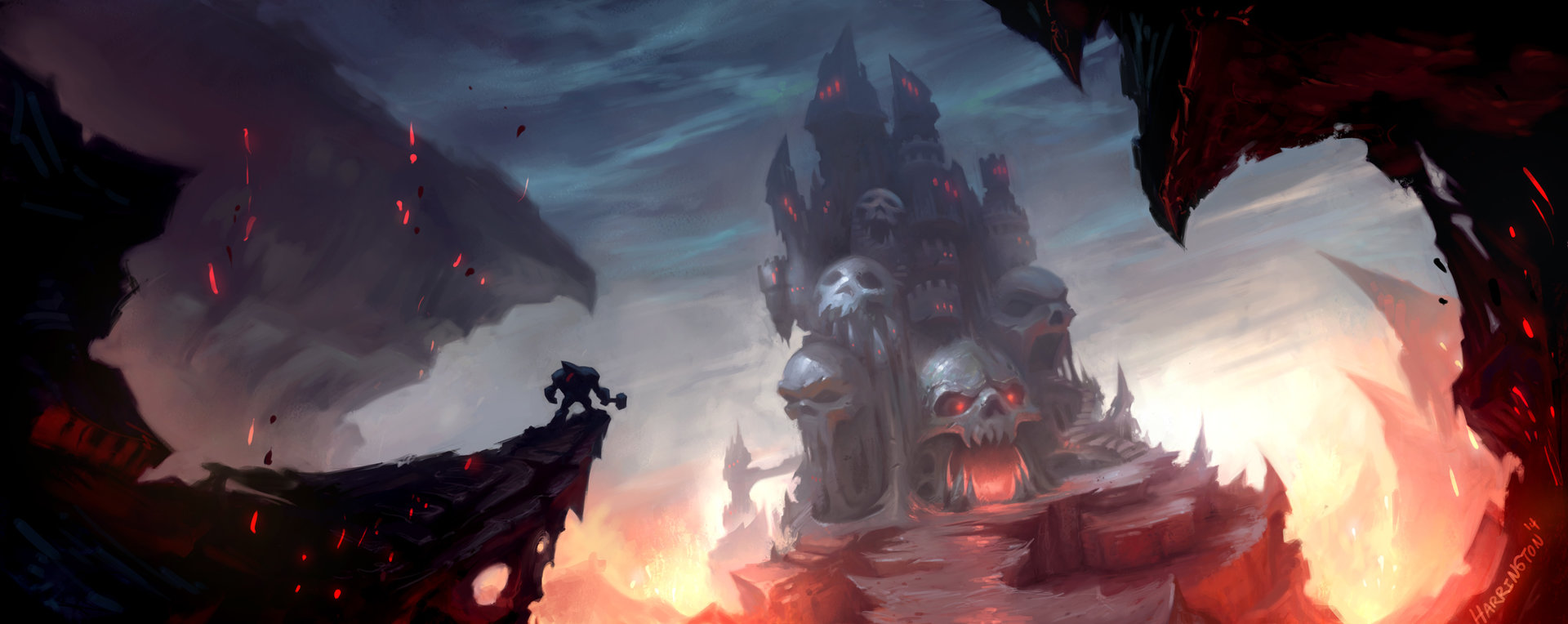 ArtStation - Skull Fortress