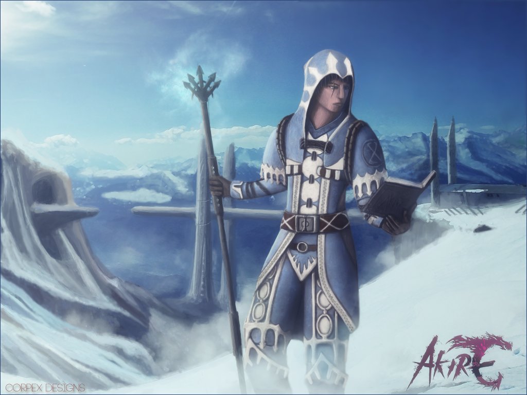 ArtStation - Akire Wizard Concept