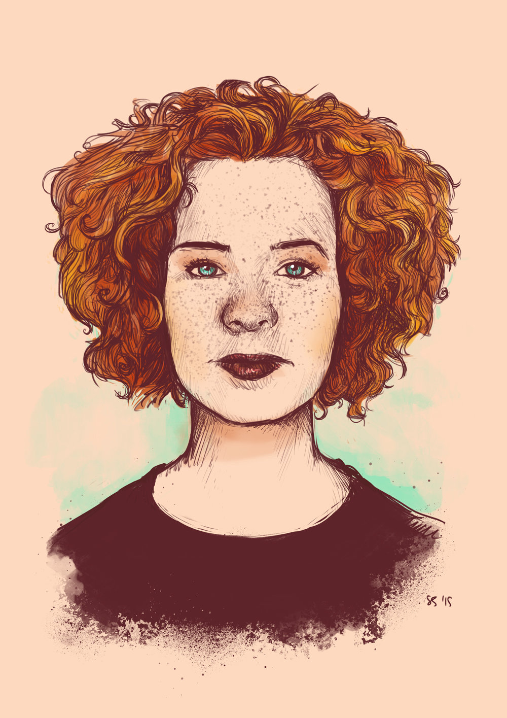 ArtStation - The Orange Girl