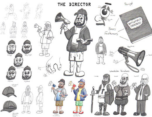 ArtStation - The Director - Character Study