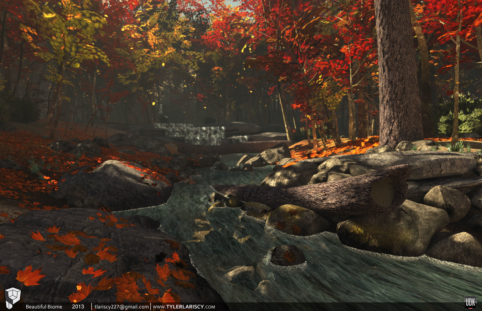 Artstation Temperate Deciduous Forest Biome Tyler Lariscy