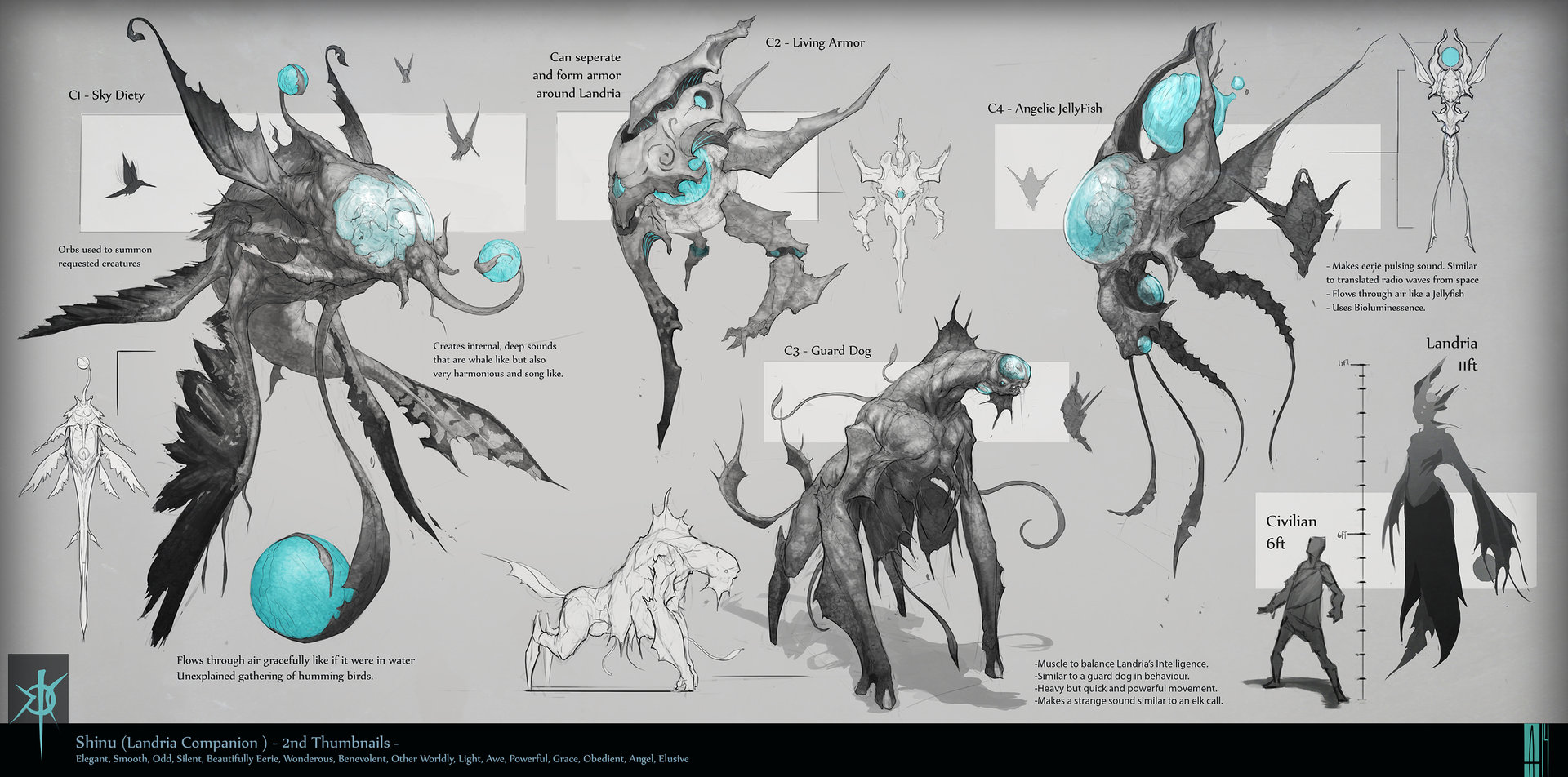 ArtStation - Creature Concept Iteration