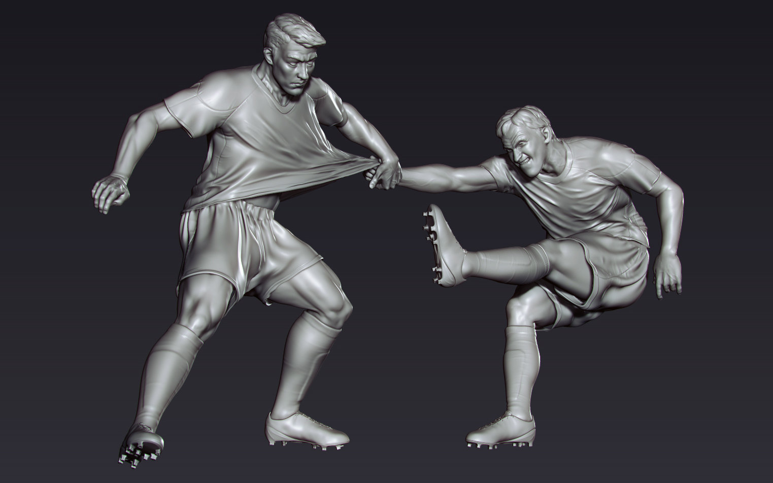 ArtStation - Digital Soccer Players