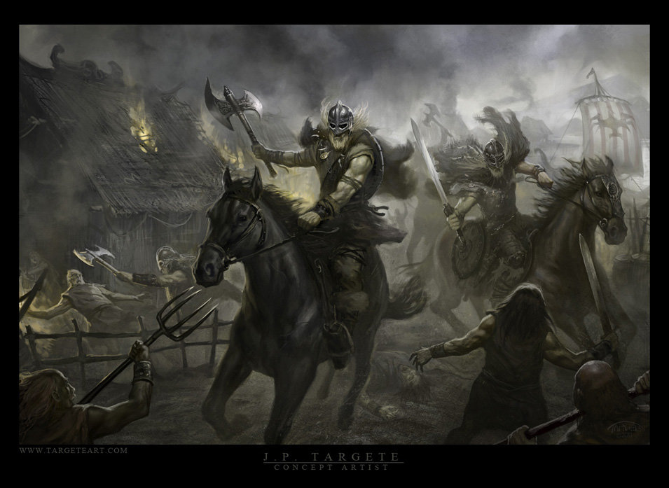 ArtStation - Vikings Attack