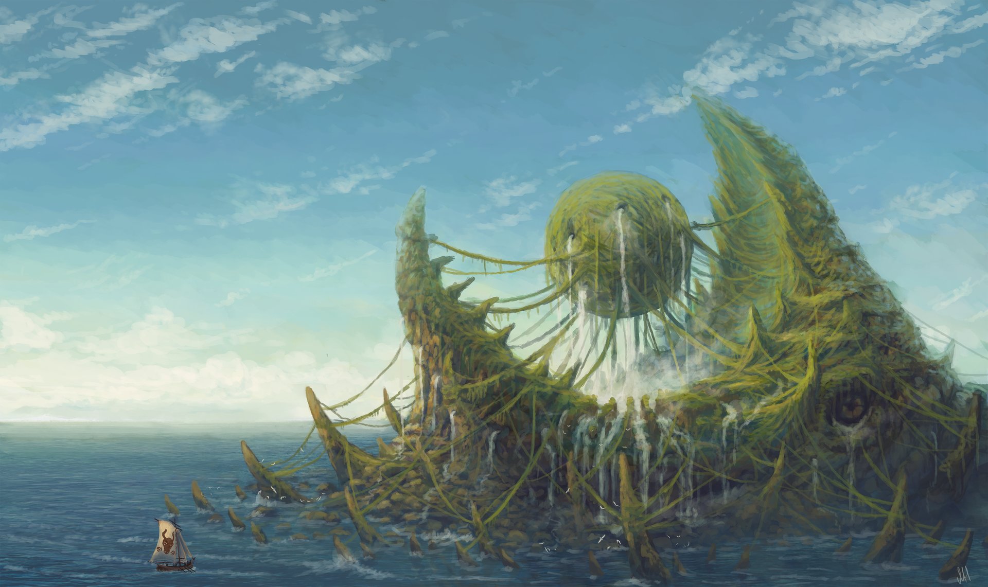 ArtStation - Dragon Island