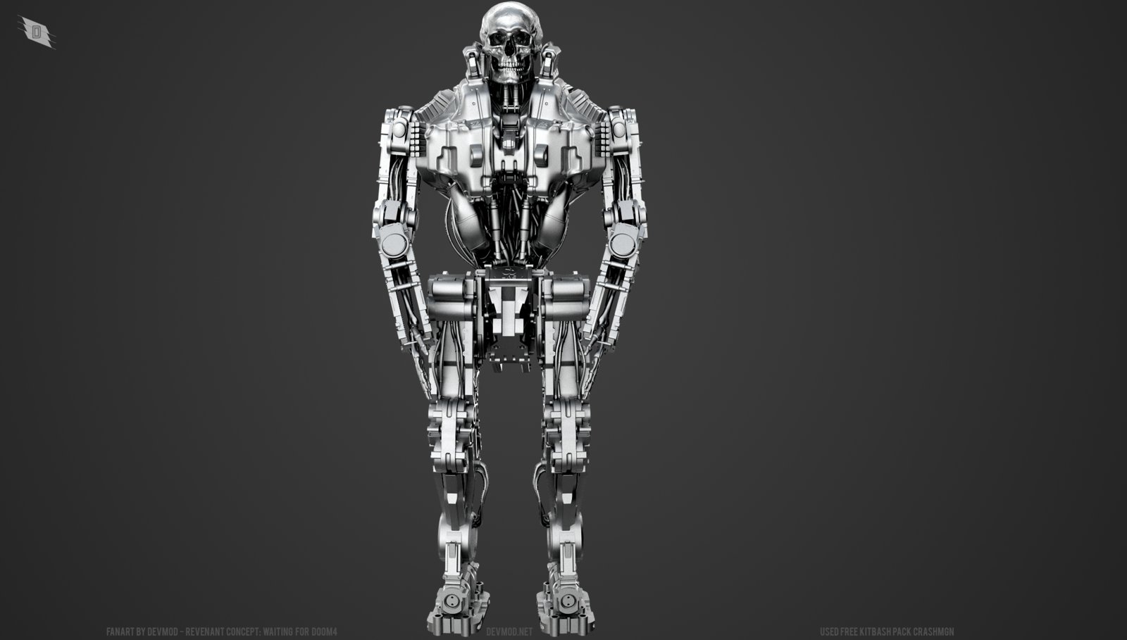 Devmod - Doom 4 Fan art revenant concept