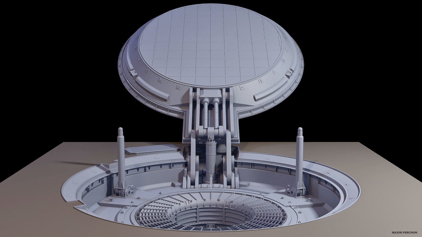ArtStation - missile_silo_1