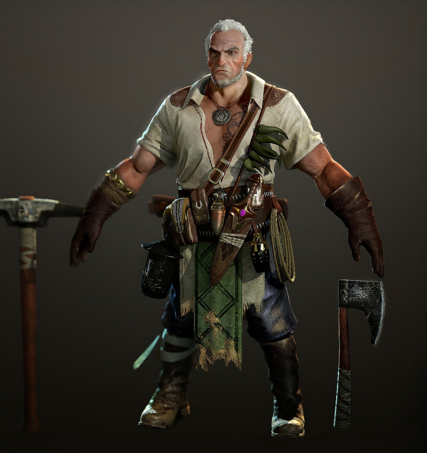 Arnab Roy - Half Dwarf -Game Art