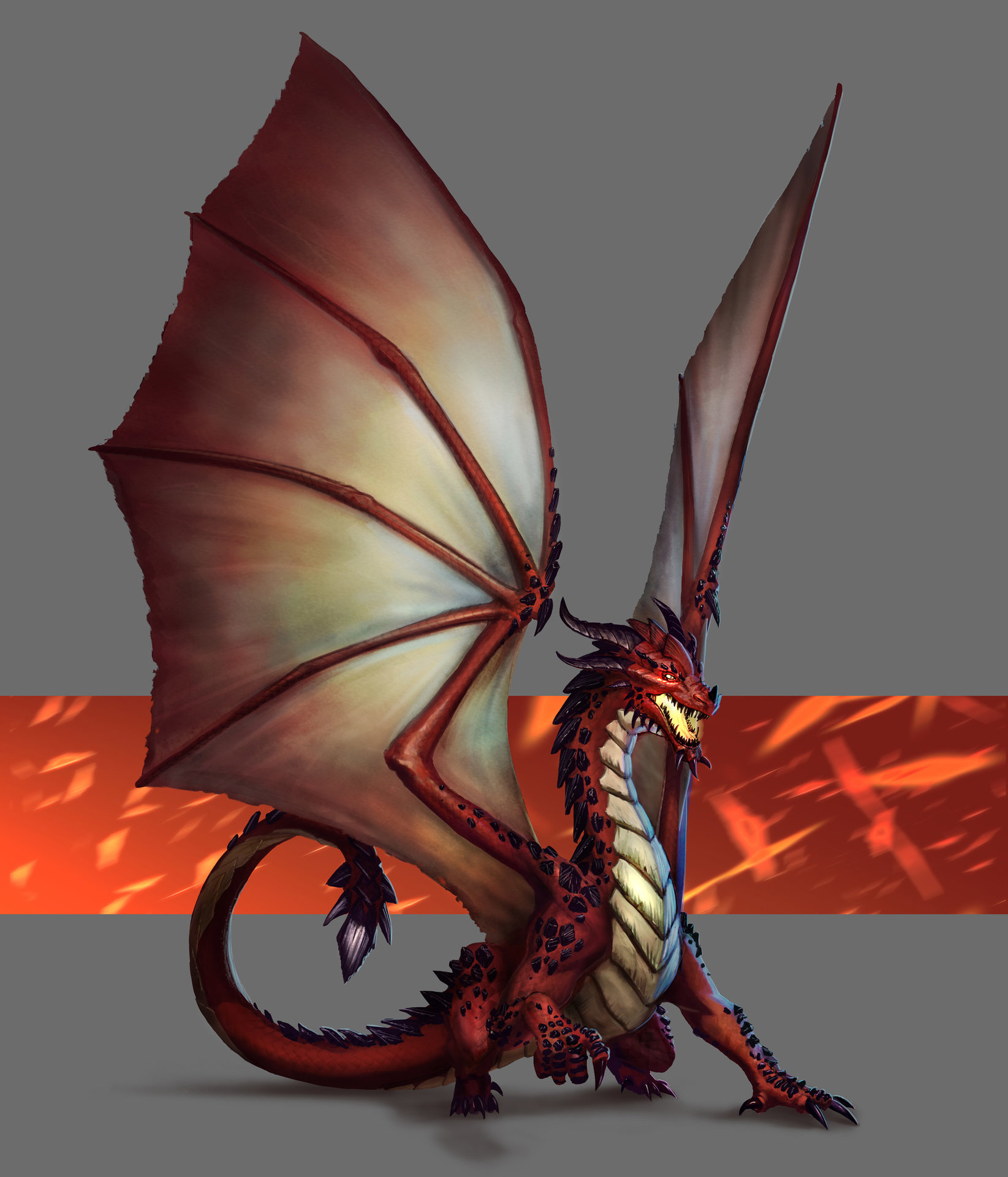 ArtStation - Red Dragon