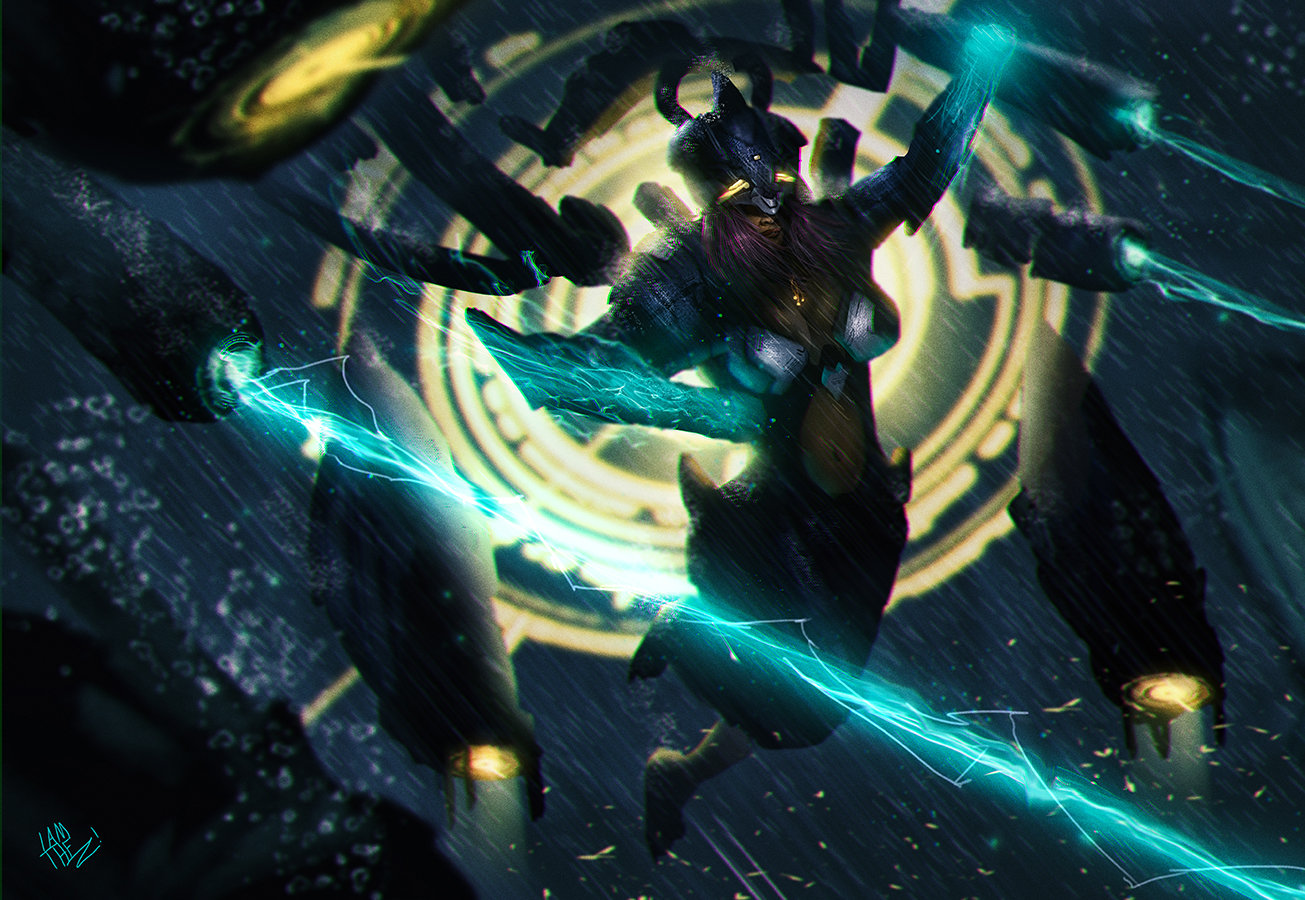 ArtStation - celestial world 2 :stand fast