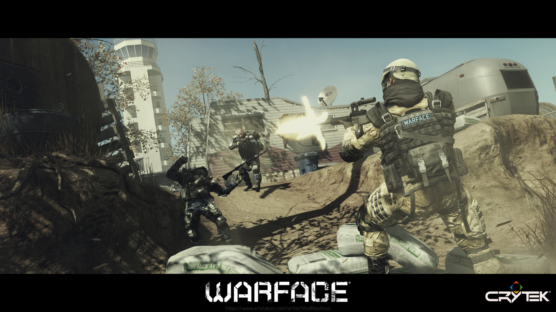 ArtStation - Warface - Nevada Levels - Screenshot 04