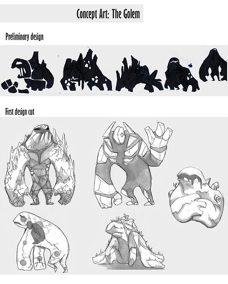 ArtStation - Golem Concepts