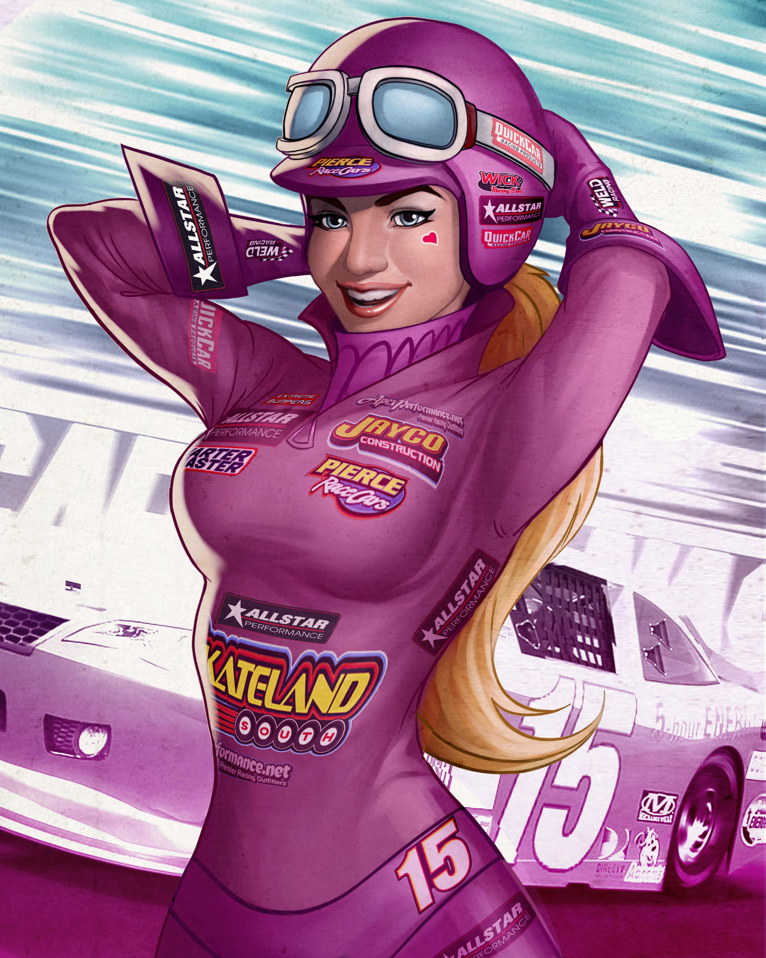 ArtStation - Penelope Pitstop Fan Art