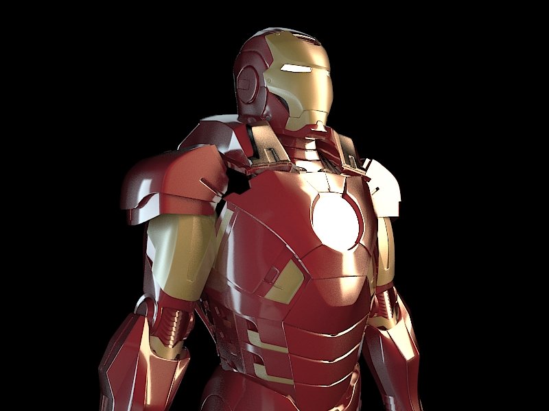 ArtStation - Iron Man Mark VII W.I.P