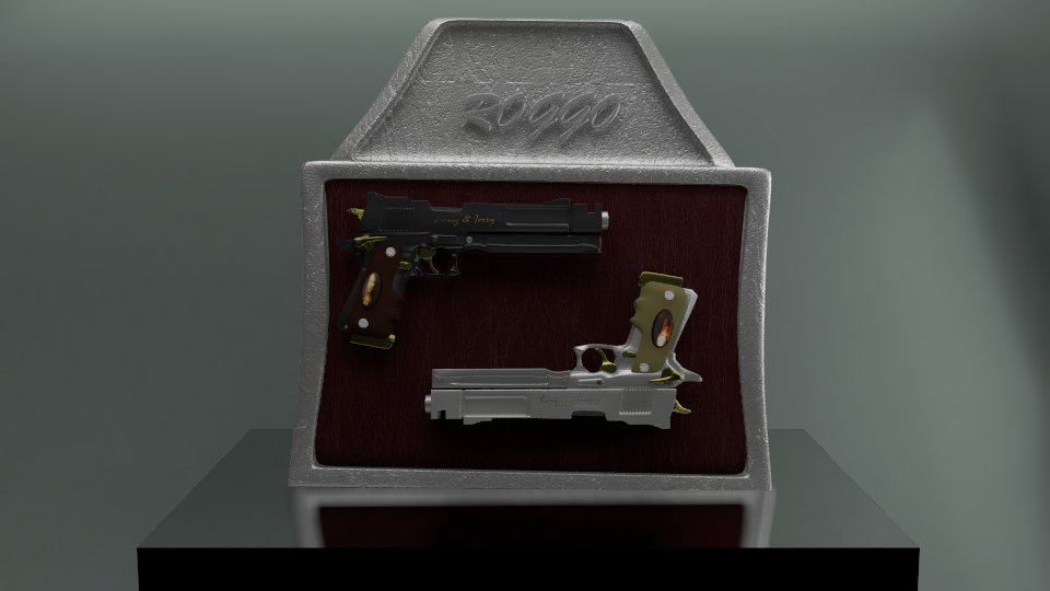 ArtStation - Ebony & Ivory DMC 4 final render