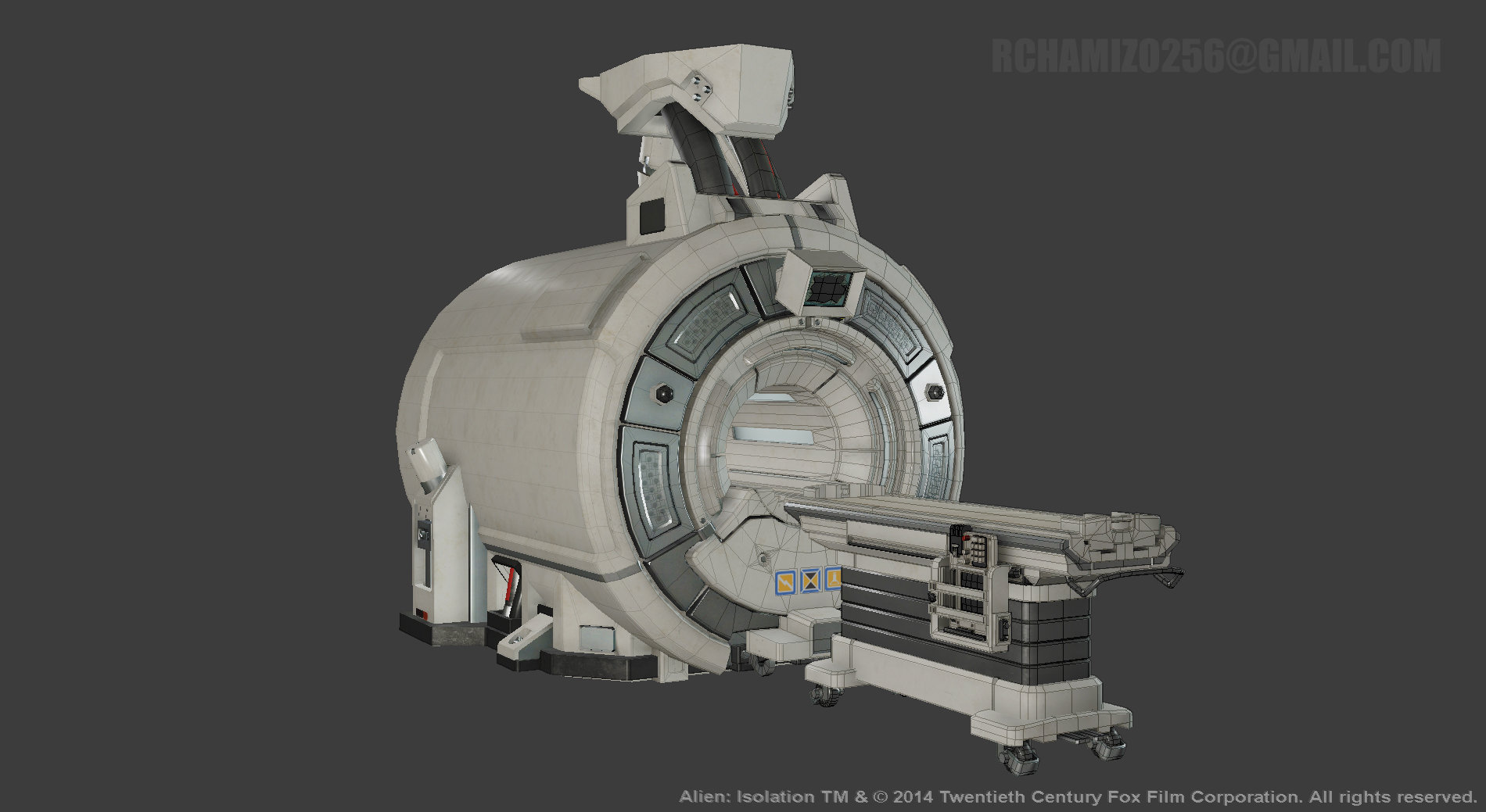 Ricardo Chamizo - Alien_Isolation_Art_Drop