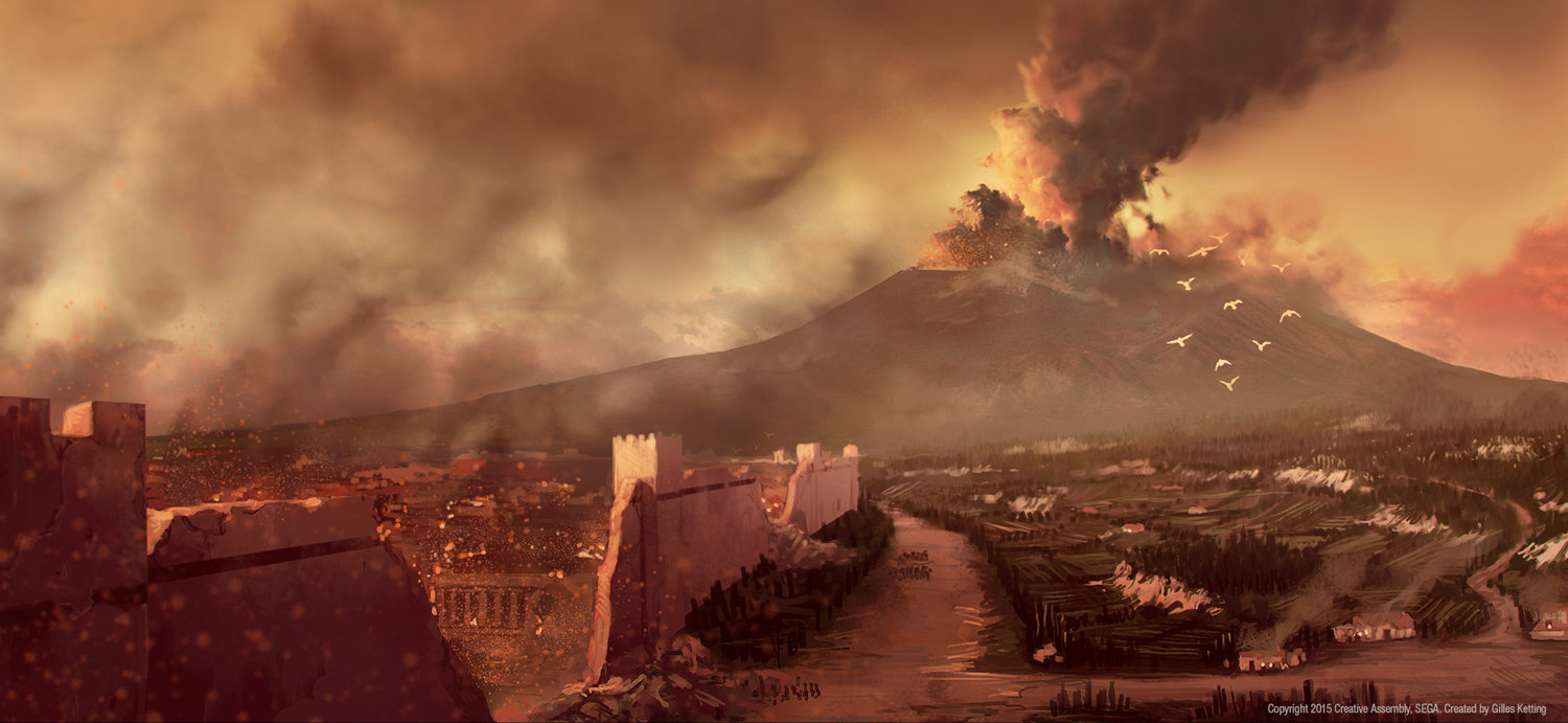 Gilles Ketting - Total War: Arena - Early Environment Concepts