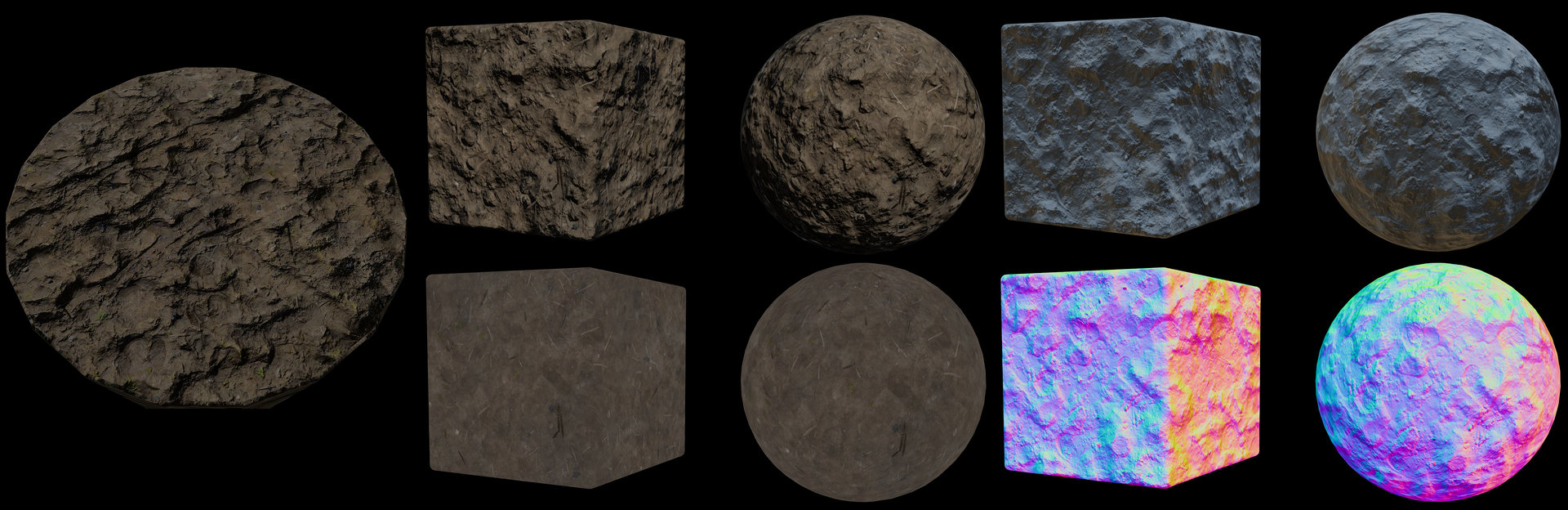 ArtStation - mud clumpy