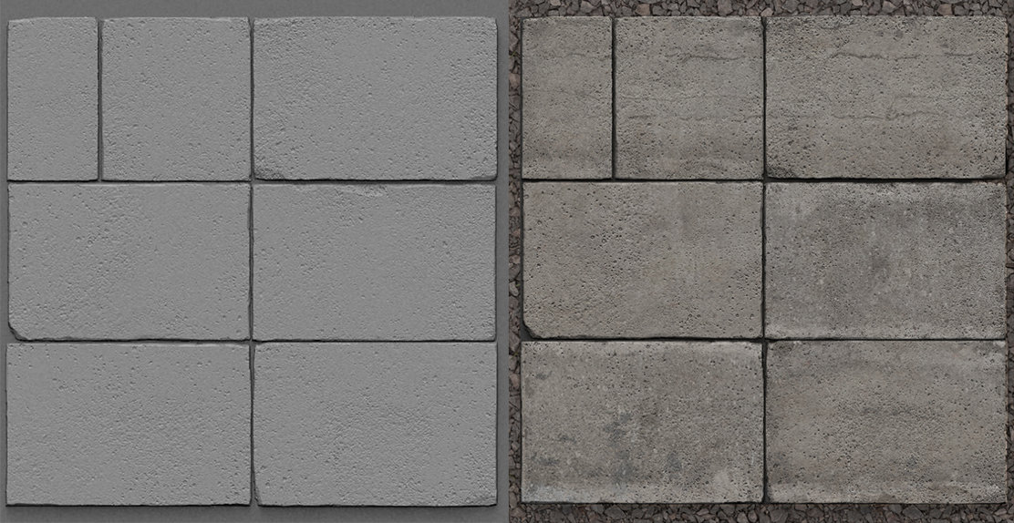 ArtStation - warehouse tile