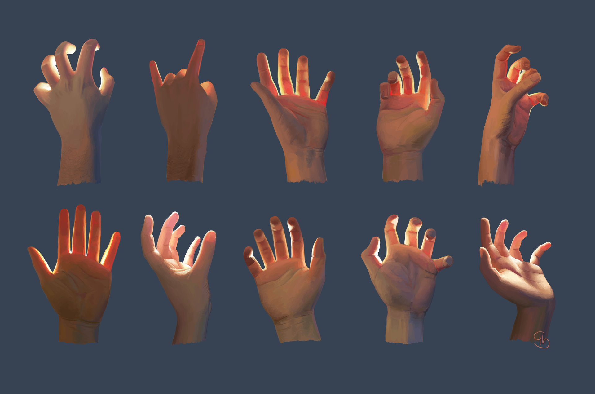 ArtStation - Handstudies