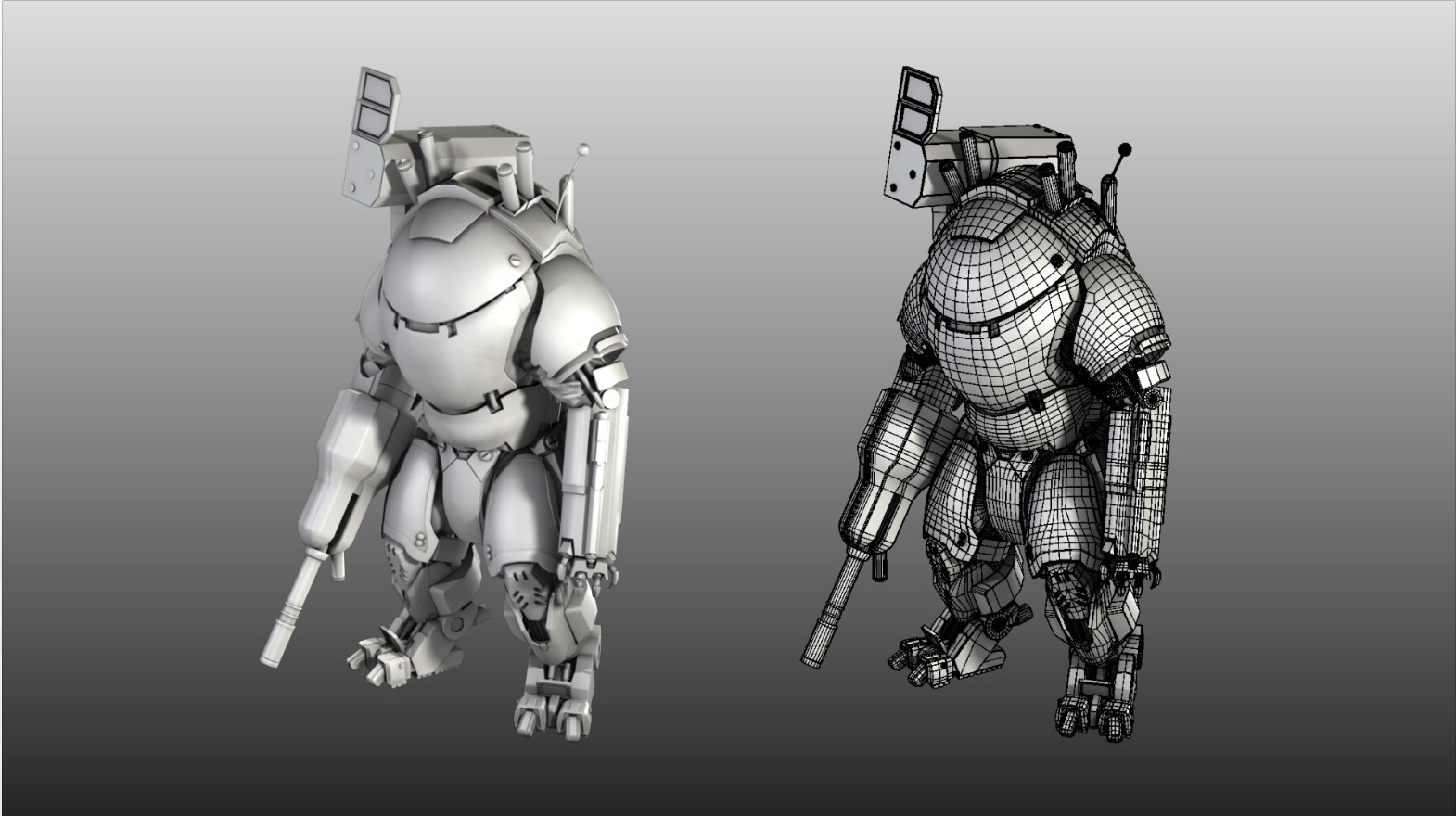 ArtStation - Mech Suit