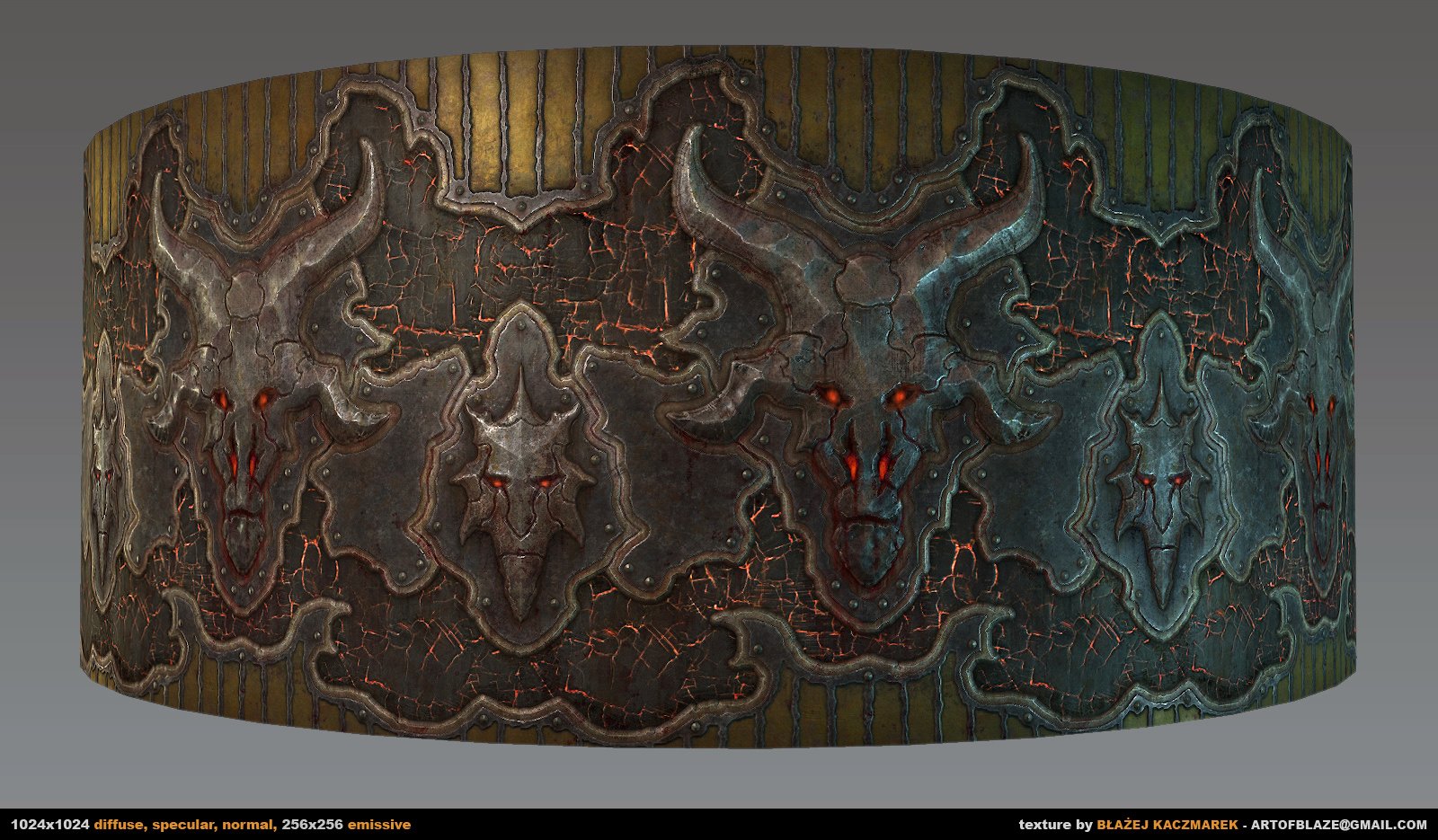 ArtStation - Evil Texture 1, Błażej Kaczmarek