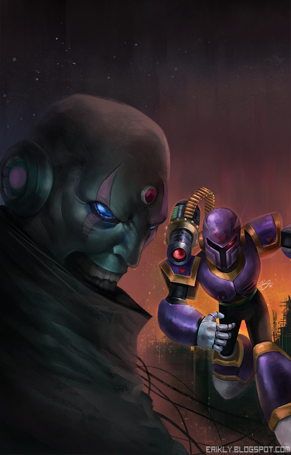 ArtStation - Megaman 37 villain variant