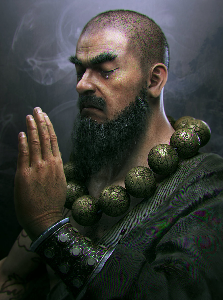 Artstation Monk