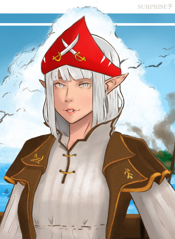 ArtStation - Elf pirate