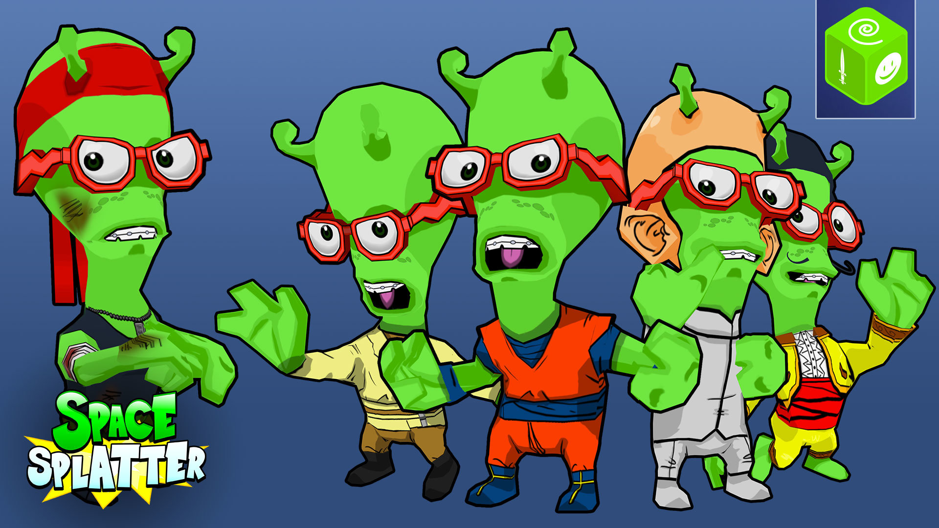 ArtStation - Space Splatter project