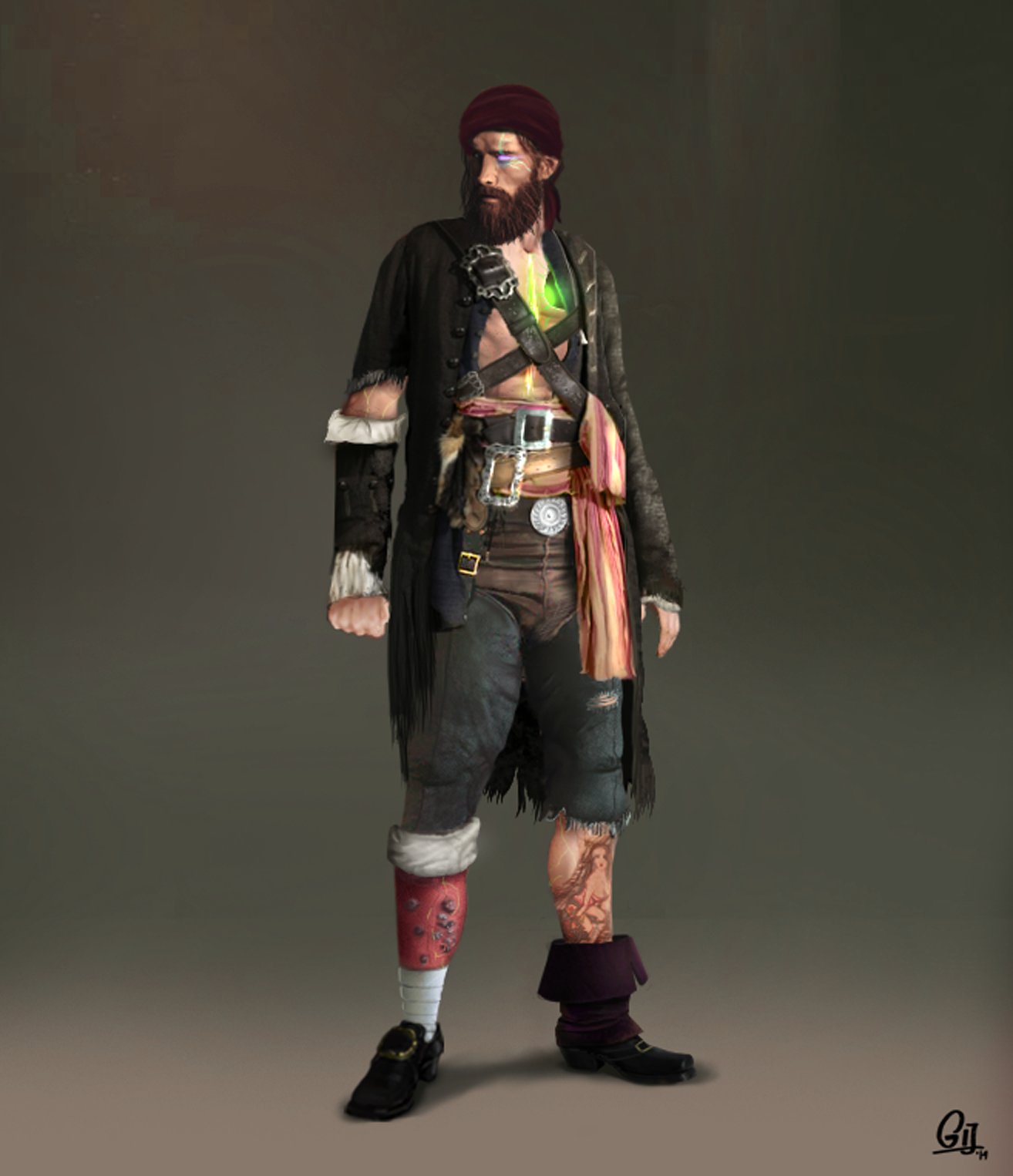 ArtStation - Mutant Pirate