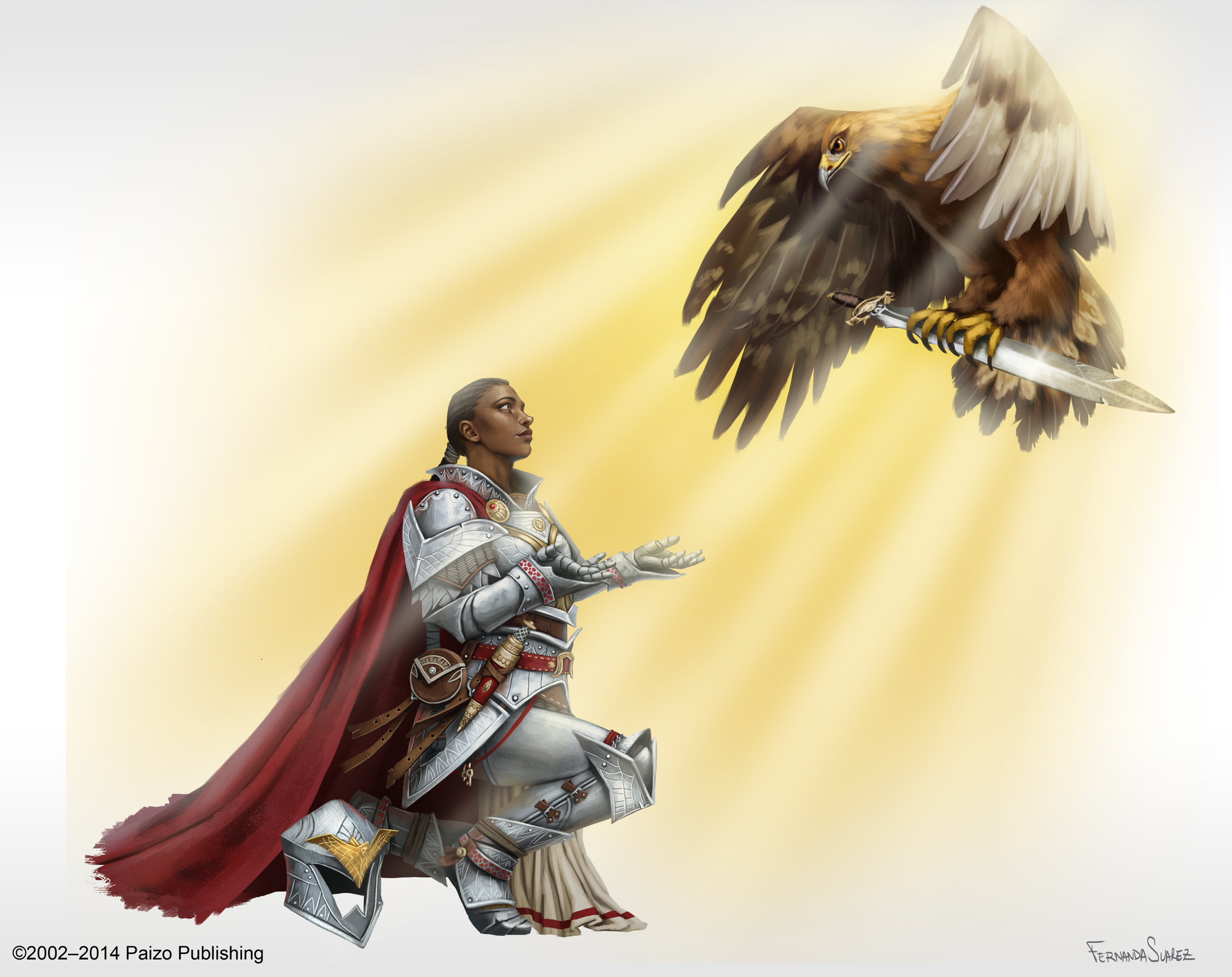 Seelah (Pathfinder's iconic Paladin) by Fernanda Suarez : r ...