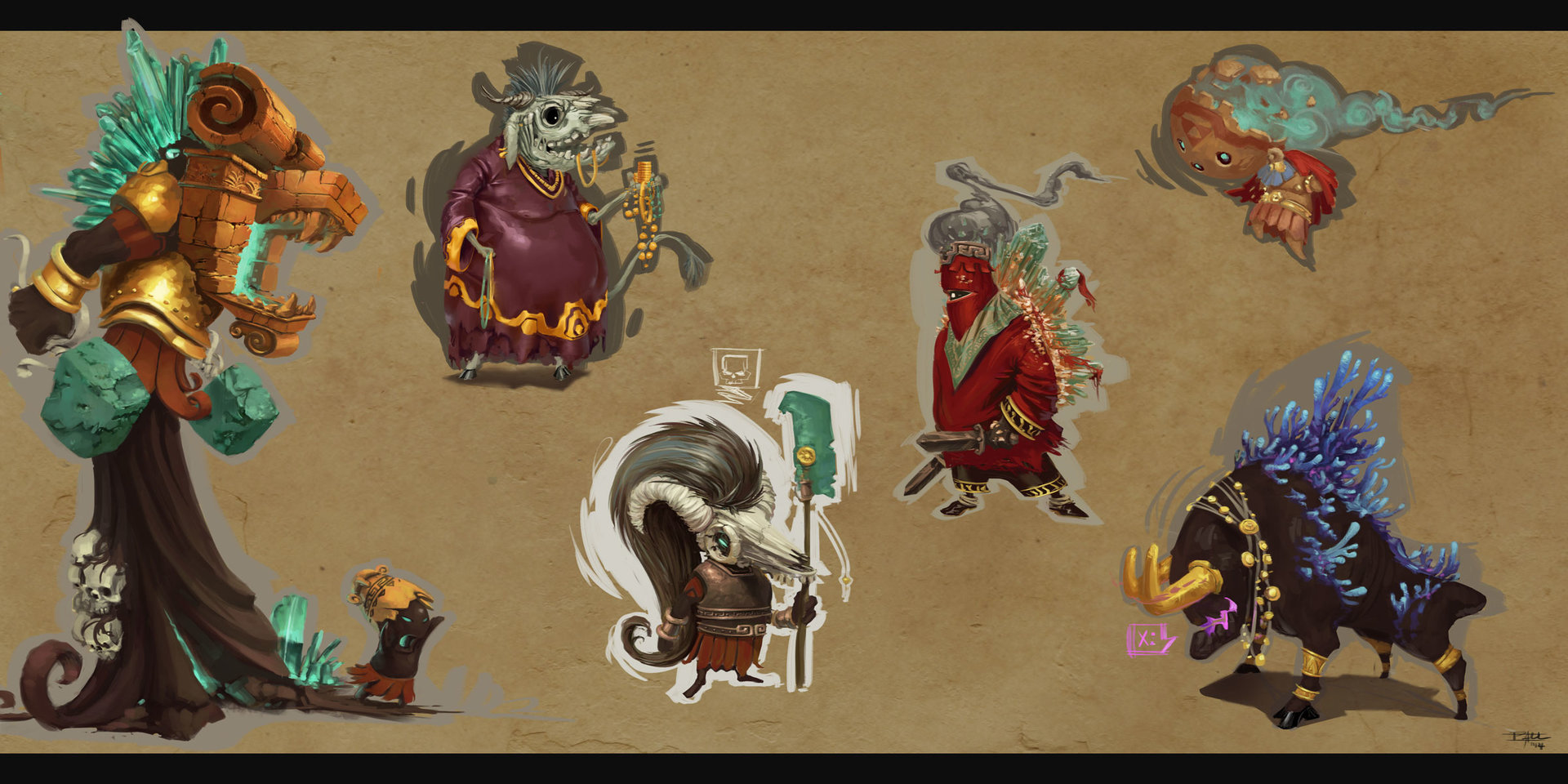 ArtStation - Monsters & beasties