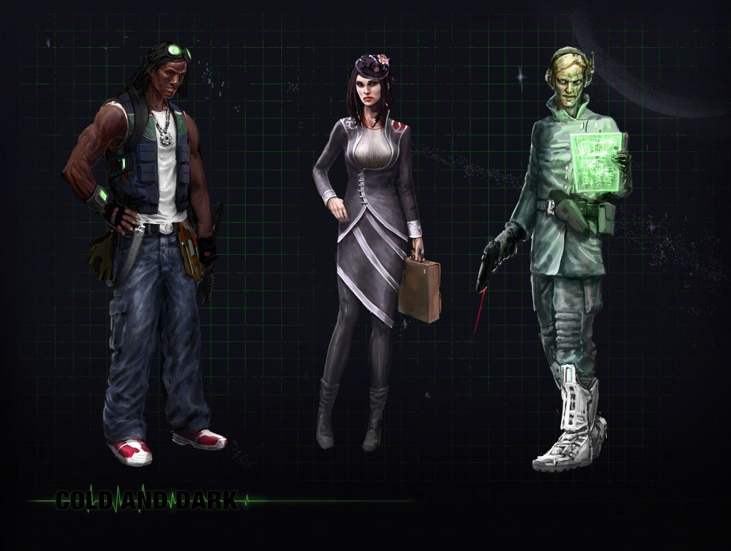 ArtStation - Character design "Cold and Dark"