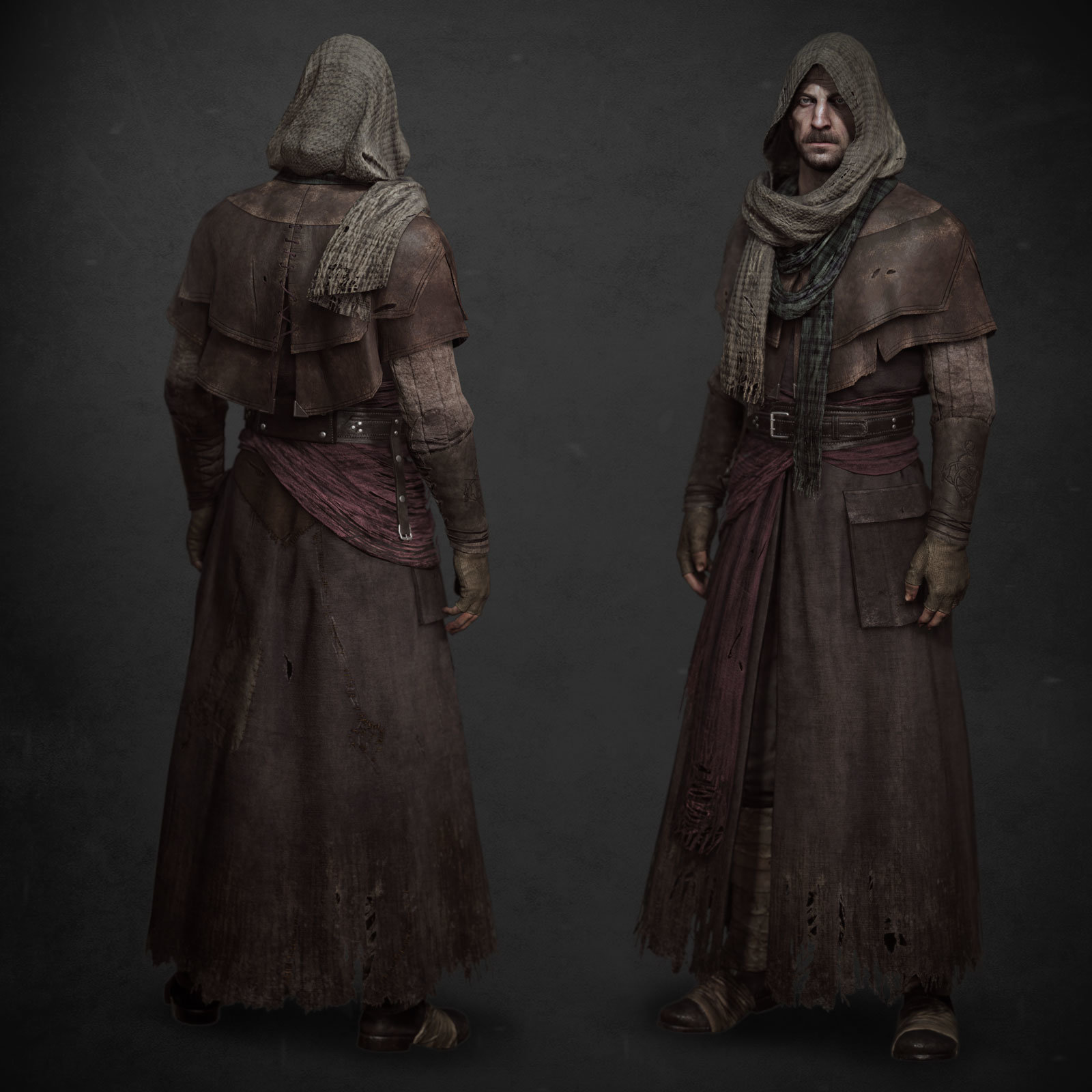 ArtStation - Mysterious Figure Full Body in Engine